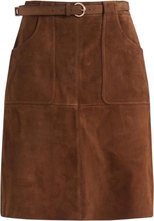 Max Mara Femme, Jupes, Brun, Taille: 38 FR Msttennis Midi Skirt