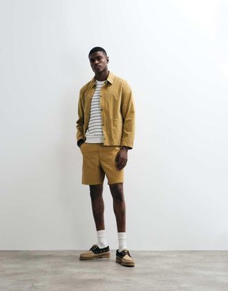 Barbour Sherburn - Cargo-Shorts in Kamelbraun, Kombiteil