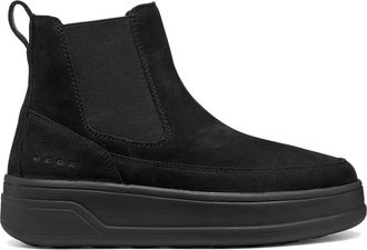 Geox Klassische Stiefeletten Geox D Spherica Ecub-2 D66WVB 32 C9999 Schwarz