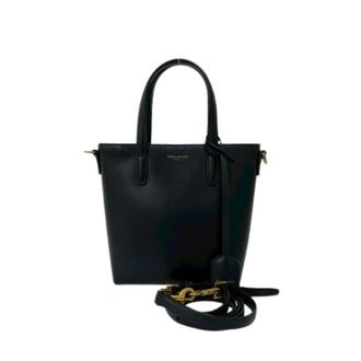 Saint Laurent Pre-owned Sac Shopping Toy en cuir 2-en-1 - Femme - Pre-owned - Noir - Taille: ONE Size