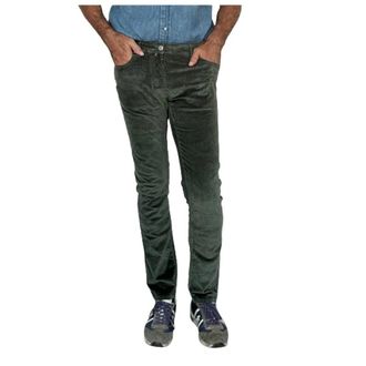 Jacob Cohen Cord-Chinos - - Trousers - Herren - Gr&uuml;n - W34