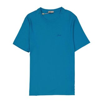 Herno Homme, Tops, Bleu, Taille: L Compact Jersey T-shirt