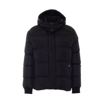 Add Gesteppte Daunenjacke mit Kapuze - - Jackets - Herren - Schwarzk - M