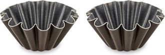 T-fal Perfectbake Moule A Brioche 23cm Aluminium 100% Recyclé J5546602, fabriqué en France (Lot de 2)