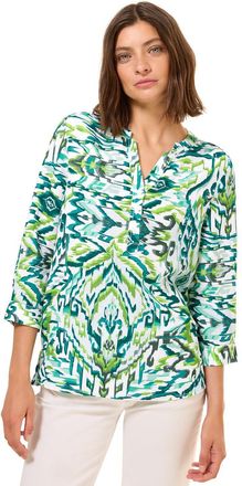 Cecil Damen B345373 Bluse, Green Lagoon, XL