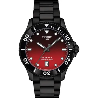 Tissot Seastar 1000 Schwarz Herren Armbanduhr T1204103342100