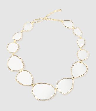 Aurélie Bidermann Collier Ciottolo Miroir