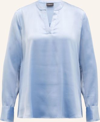 s.Oliver Black Label S.Oliver Black Label Blusenshirt Aus Satin blau