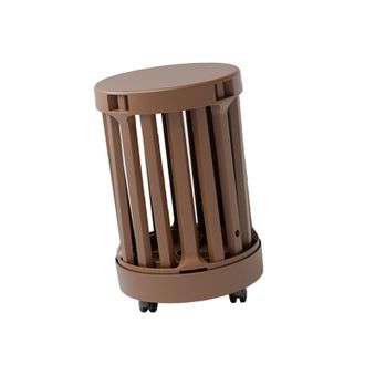 Generic Set aus 4 stapelbaren Hockern, stapelbaren Beistelltischen, Keine Installation erforderlich, for Schlafzimmer, Wohnzimmer, Bar, Apartments, Nachttisch