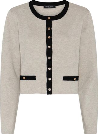 Bruuns Bazaar Femme, Pulls, Beige, Taille: 38 FR AnemoneBBFreias Knit Cardigan