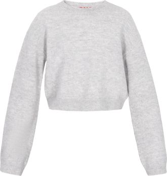 Mymo Pullover Frauen HellGrauMelange