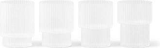 Ferm Living Verres Ripples - Set de 4 Ferm Living