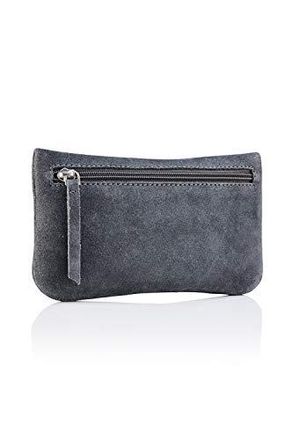 Hill & How Pochette de ceinture en cuir pour femme - - gris, Nice