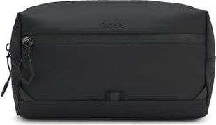 BOSS Stenson_washbag 10252396 01, Sac de Lavage Hommes, Noir, Breite: 2 cm, L&auml;nge: 19 cm, H&ouml;he: 10 cm