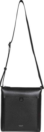 Ferragamo Homme, Sacs, Noir, Taille: ONE Size Sac bandouli&egrave;re Gancini