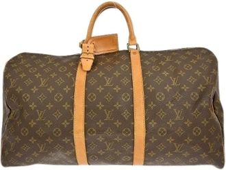 Louis Vuitton unisex, Pre-owned, Brun, Taille: ONE Size Sac week-end en toile Pre-owned