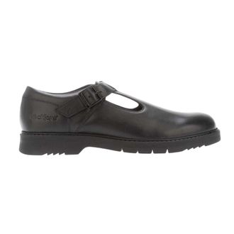 Kickers Finley Formelle Schuhe f&uuml;r Damen, Leder, T-Tr&auml;ger (Schwarz)