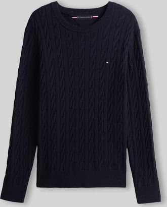 Tommy Hilfiger Regular Fit Pullover aus reiner Baumwolle
