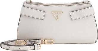 Guess sac &agrave; &eacute;paule bandouli&egrave;re Serenova Mini Crossbody Bag Creme White blanc