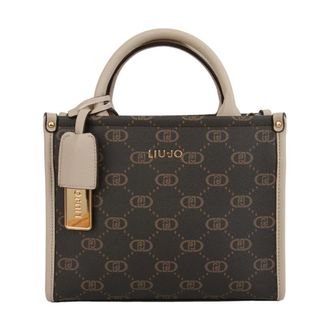 Liu Jo Femme, Sacs, Brun, Taille: ONE Size Petit sac &agrave; main avec breloque