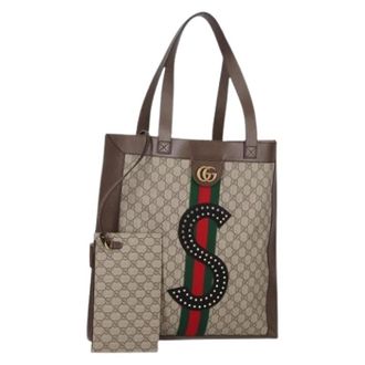 Gucci Pre-owned Vintage GG Canvas Tote Bag - - Pre-owned - Damen - Beige - ONE SIZE