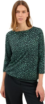 Cecil Damen Shirt mit Rippstruktur