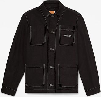 Timberland Chore Jacke aus Canvas in Schwarz, Schwarz, Gr&ouml;&szlig;e