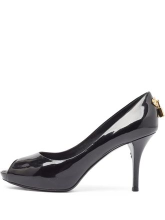 Louis Vuitton escarpins en cuir 95 mm - Noir