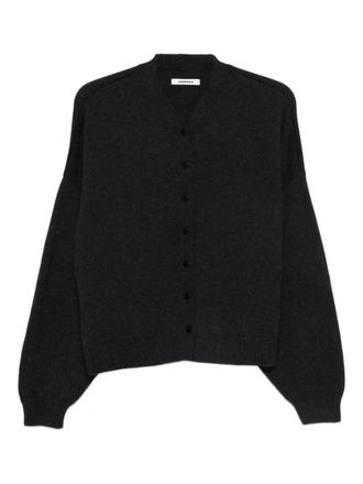 CORDERA Cardigan aus Merinowolle - Grau