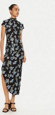 Rotate Kleid für den Alltag 113634 Schwarz Regular Fit