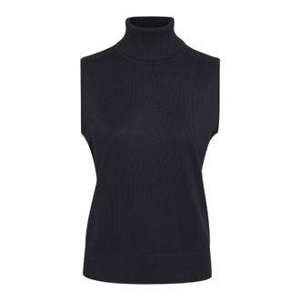 Saint Tropez Gilet Ciel Nocturne Roll-N - Femme - Pulls - Bleu - Taille: 44 FR
