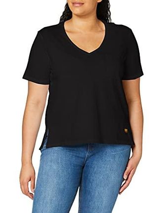 G-Star RAW Core Ovvela T-Shirt Femme, Noir (dk black D17258-4107-6484), XS