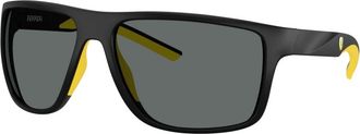 Ferrari Homme, Accessoires, Noir, Taille: 63 MM Fz6015U Lunettes de soleil carr&eacute;es