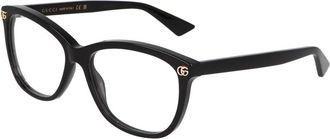 Gucci Cat-Eye Optische Brille - - Accessories - unisex - Schwarzk - 55 MM