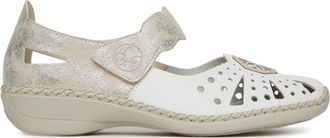 Rieker Halbschuhe Rieker 41368-80 Weiß