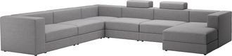 IKEA JÄTTEBO Sofa, U-Form/7-sitzig