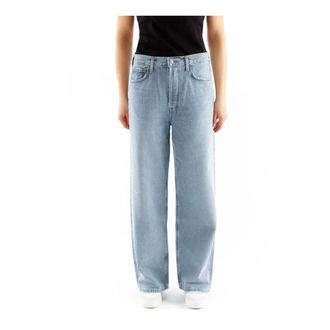 A Gold E Low Slung Baggy Jeans - - Jeans - Damen - Blau - W27