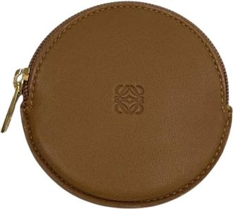Loewe Porte-monnaie Pre-owned - Femme - Pre-owned - Brun - Taille: ONE Size