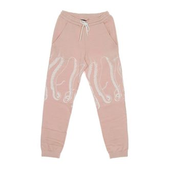 Octopus Femme, Pantalons, Rose, Taille: 42 FR Blanc/Rose Survêtement Pantalon de Jogging Femme