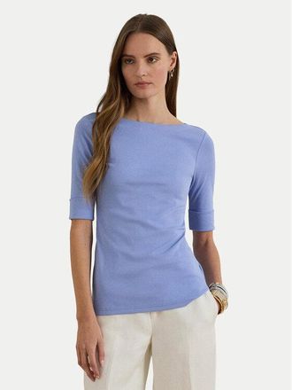 Lauren Ralph Lauren Bluse 200654963199 Himmelblau Slim Fit