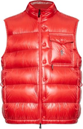 Moncler Homme, Vestes, Rouge, Taille: XL Day-Namic Vest