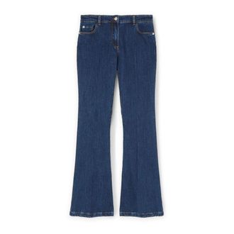 Motivi Femme, Jeans, Bleu, Taille: 44 FR Flare-Jeans Push-up