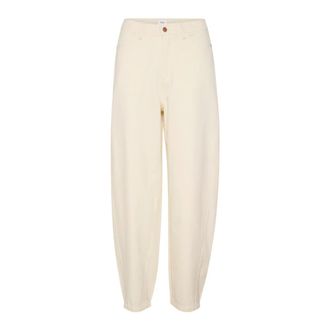 Saint Tropez Weite Bein Jeans Ice - - Jeans - Damen - Beige - M