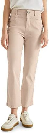 Street One A376410 Pantalon en Tissu Bootcut, Sable Clair et Lisse, 40W / 28L Femme