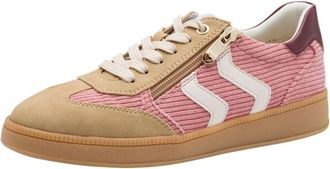 Marco Tozzi Marco Tozzi Damen Sneaker flach mit Rei&szlig;verschluss Freizeit, Rosa (Rose Comb), 37 EU