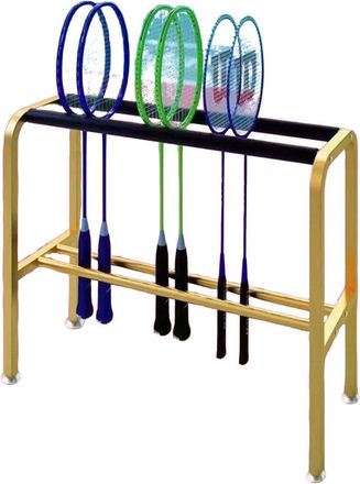 Generic Tennisschl&auml;ger-Aufbewahrungsregal, Badmintonschl&auml;gerhalter Mit Schwammschutz, for 10-15 Schl&auml;ger Mit Einer Tragf&auml;higkeit Von 30 Kg, for Fitnessstudio,