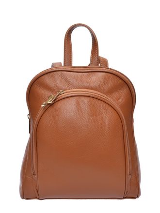 Anna Luchini Braun Rindsledertasche