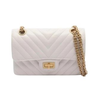 Chanel Pre-owned Vintage Umh&auml;ngetasche - - Pre-owned - Damen - Wei&szlig; - ONE SIZE
