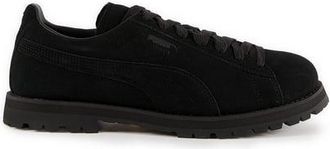 Puma Baskets mocassins crant&eacute;es en cuir su&eacute;d&eacute;