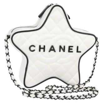 Chanel Pre-owned Satin chanel-taschen - - Pre-owned - Damen - Wei&szlig; - ONE SIZE